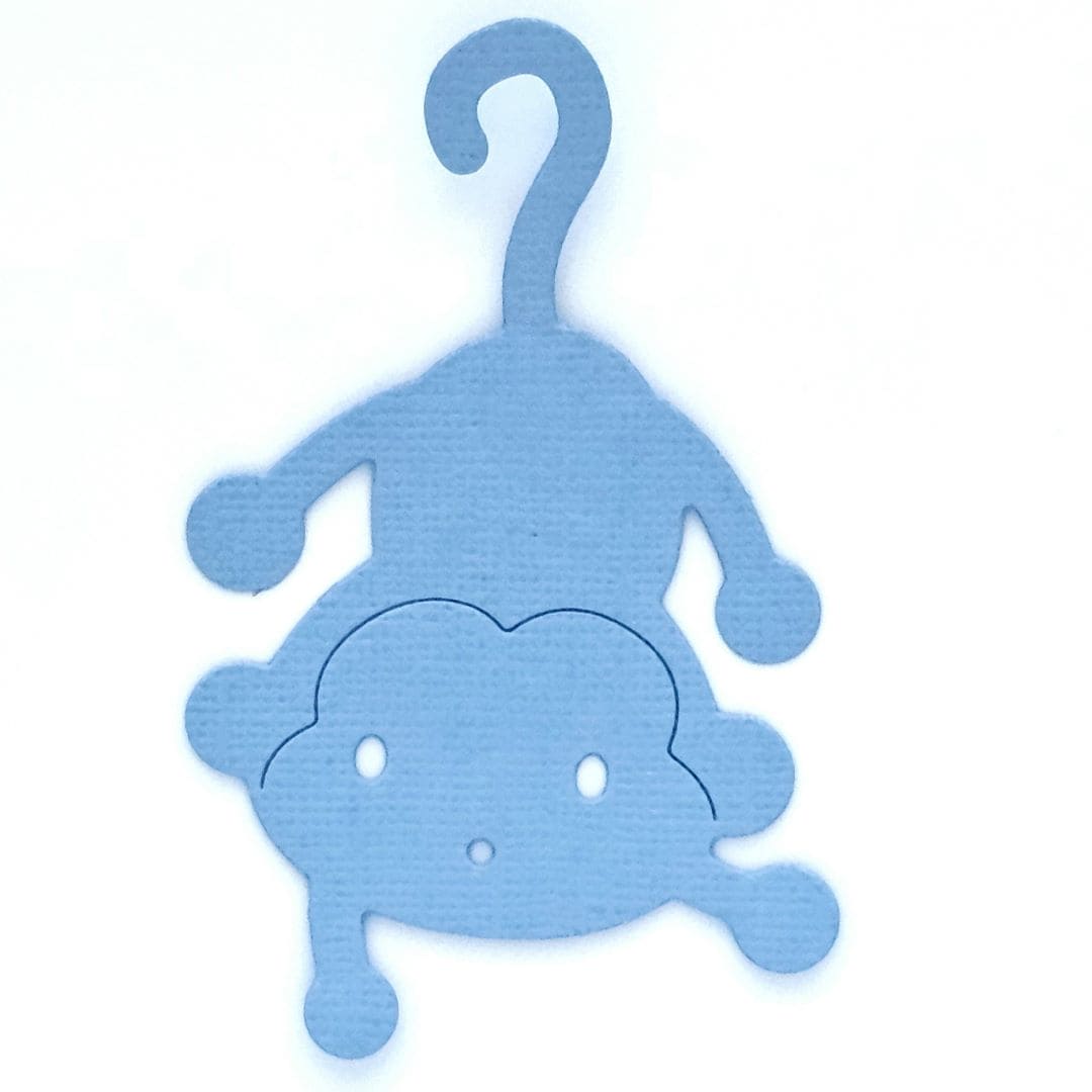 Happy Monkey Shapes | Kid Scrapbooking Projects | Kids Crafting ...