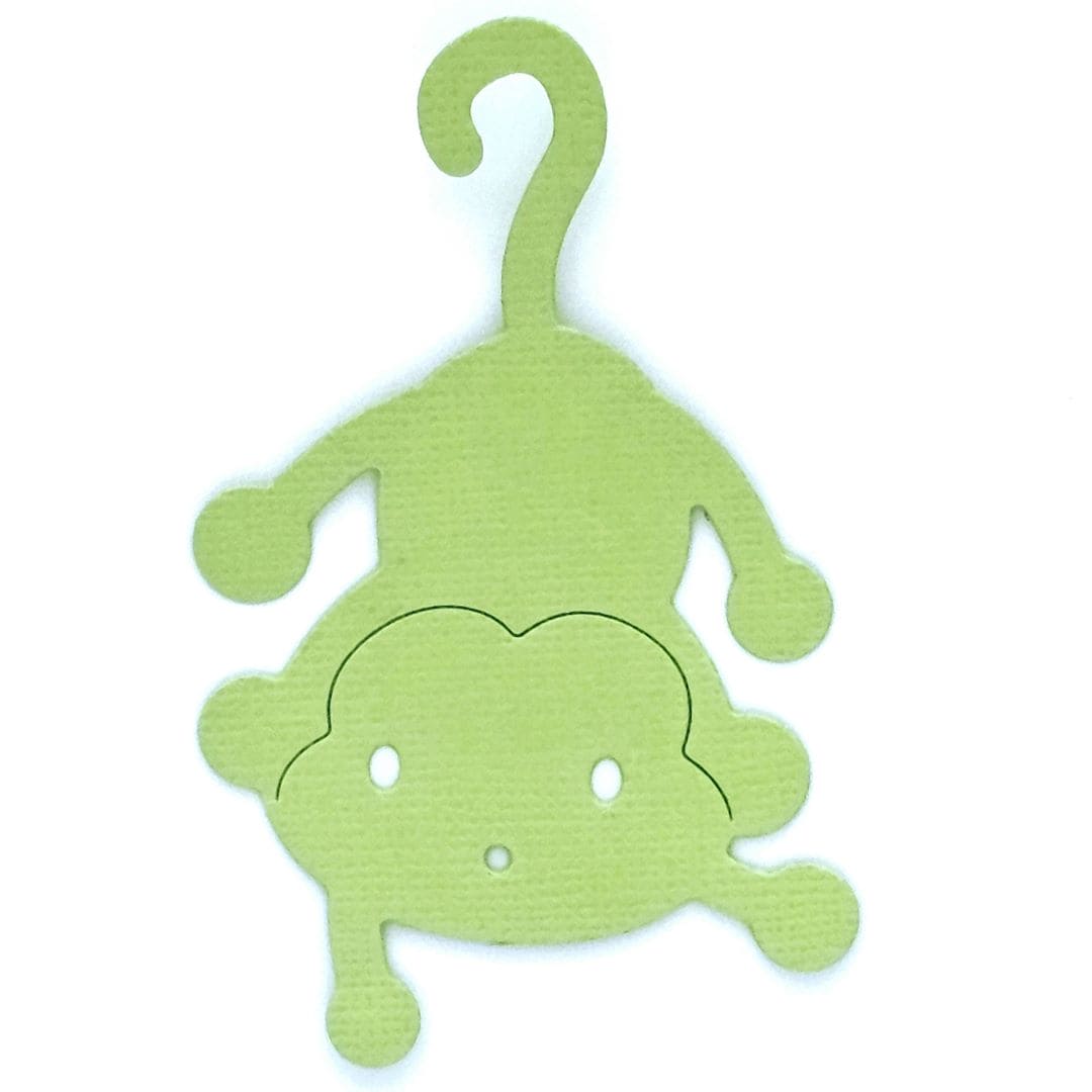 Happy Monkey Shapes | Kid Scrapbooking Projects | Kids Crafting ...