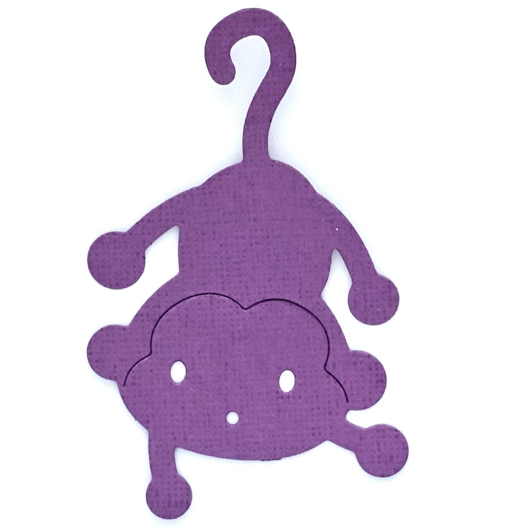 Happy Monkey Shapes | Kid Scrapbooking Projects | Kids Crafting ...