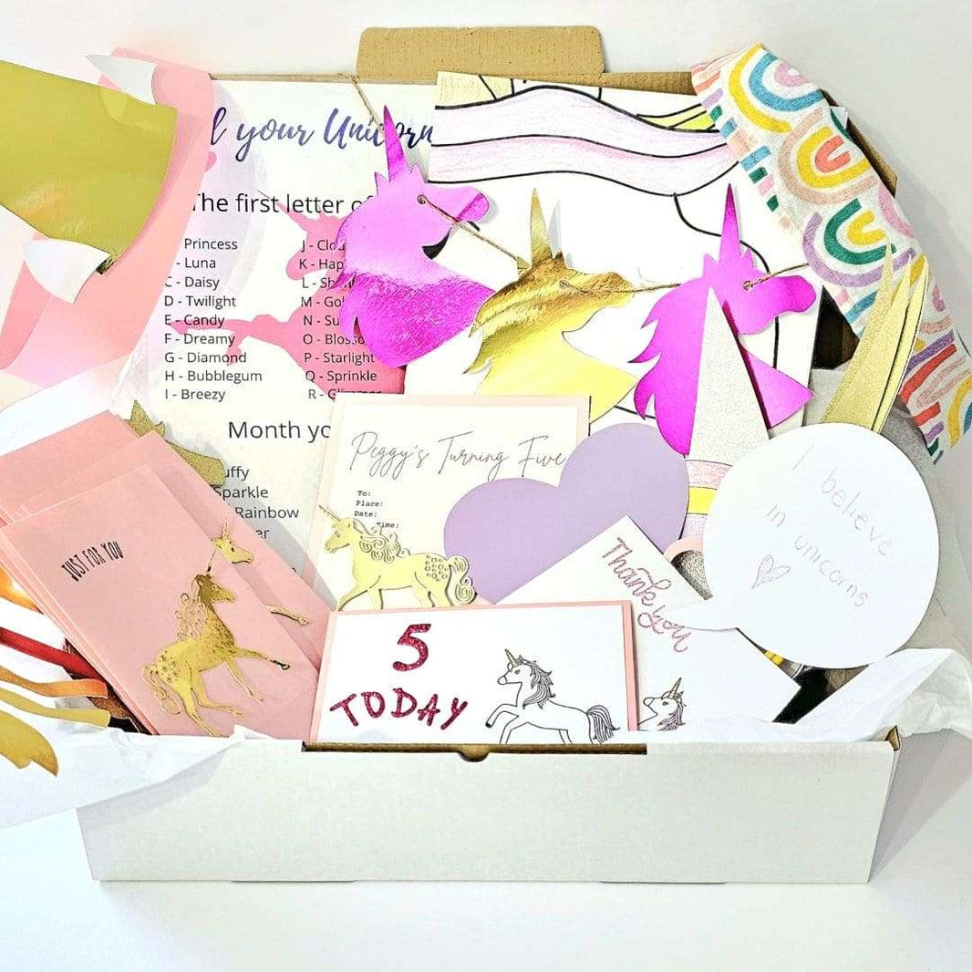 Birthday Party in a Box | Handmade Party Box | Themed Unique Party ...