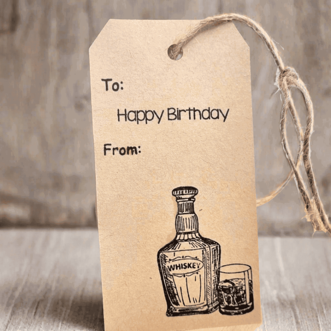 Whisky Gift Tag – Cards and Crafts By Susie