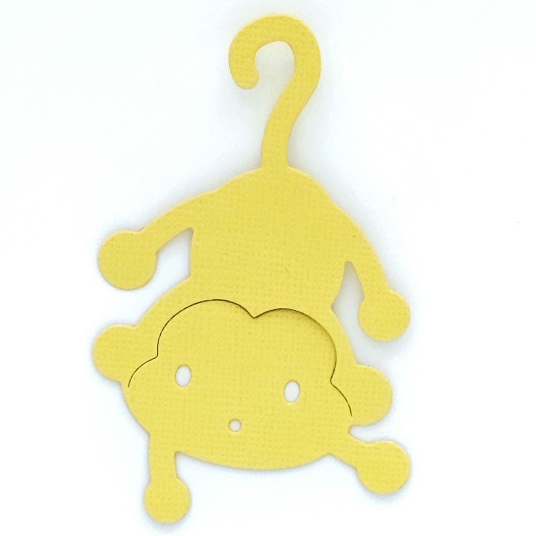 Happy Monkey Shapes | Kid Scrapbooking Projects | Kids Crafting ...